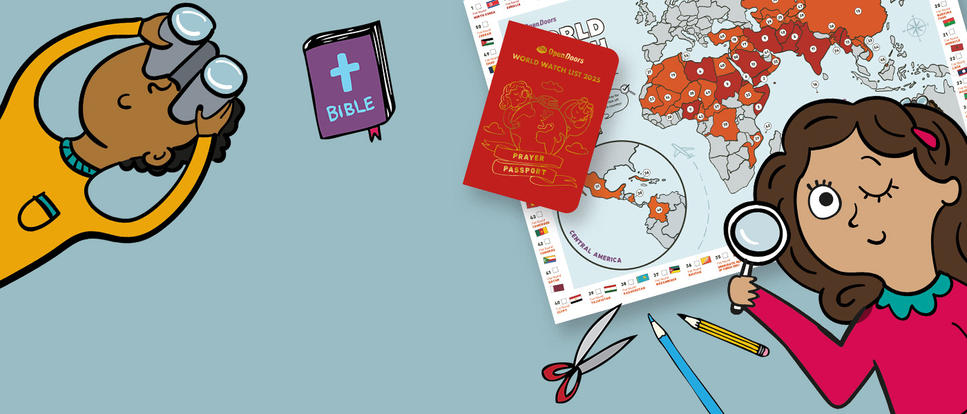 World Watchers – Prayer Passport and Activity Map by Open Doors ...